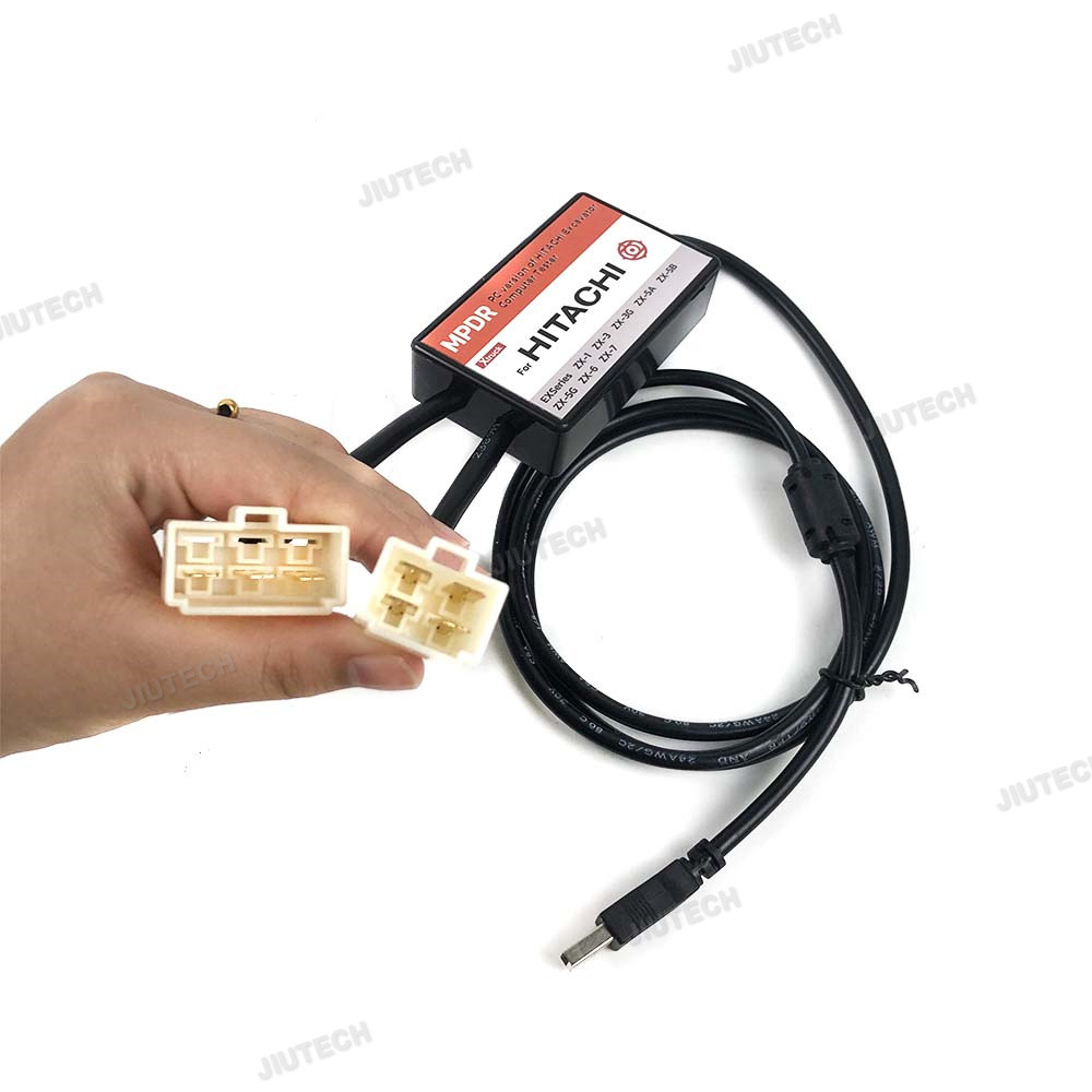 Para Hitachi Dr.ZX Diagnóstico USB 4Pin Cable e 6Pin Cont Conectores ...