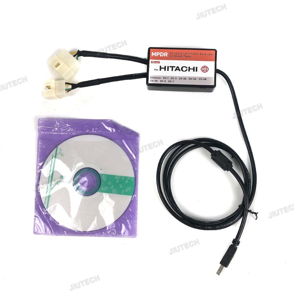 Para Hitachi Dr.ZX Diagnóstico USB 4Pin Cable e 6Pin Cont Conectores ...